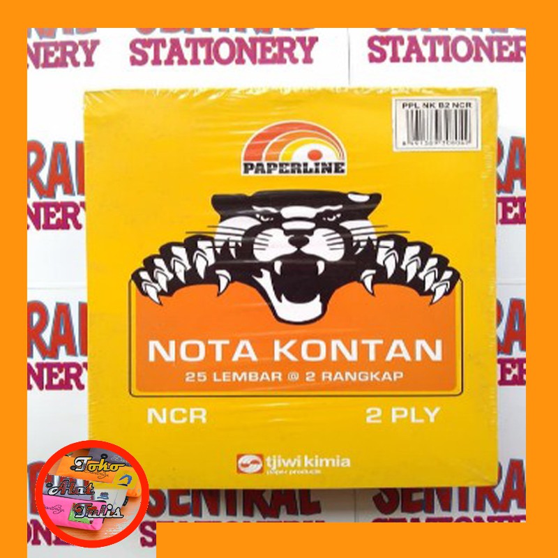 ! Paperline Small Cash Note Book ncr 2 ply 25 Sheets ppl nk b2 ncr ...