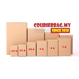 4A 350mm×190mm×230mm 10pcs Kraft Paper Carton Box Premium Quality ...