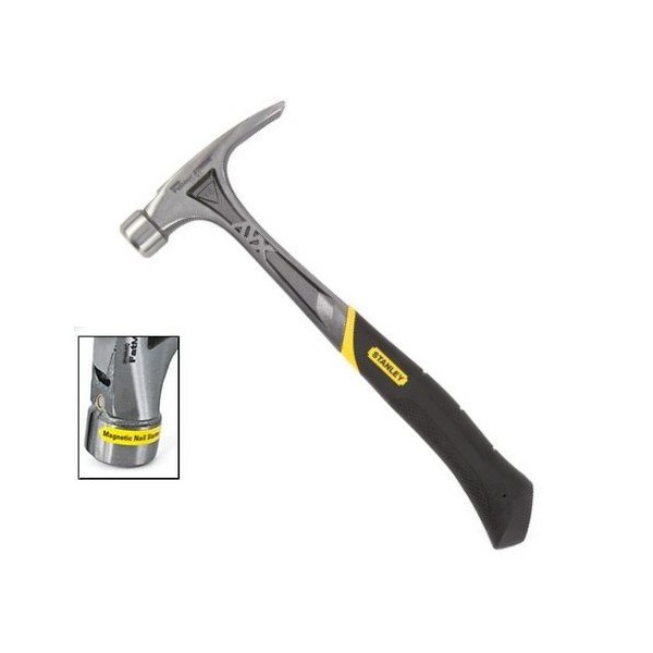 Stanley 51-163 16-OZ Fatmax Xtreme AntiVibe Curve Hammer | Shopee Malaysia
