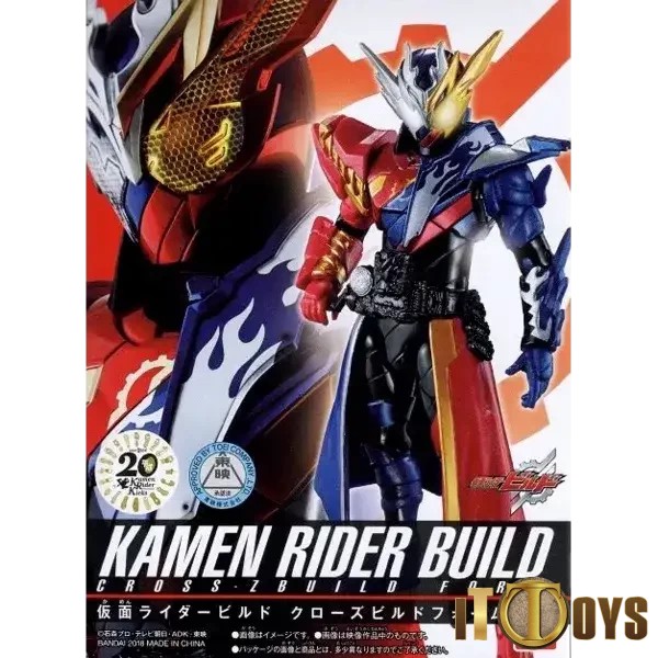 BANDAI Rider Kick's Figure Kamen Rider Build Cross-Z Build Form ...