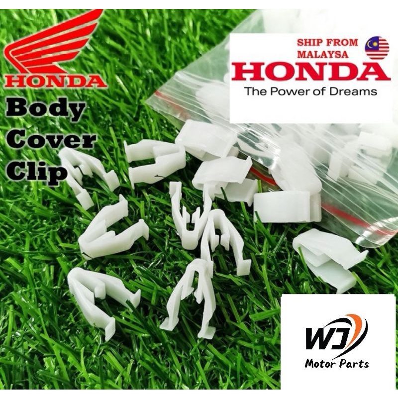 HONDA FUTURE 125 / RS150 BODY COVER CLIP SNAP FIT CLIP RS150 BODY CLIP ...