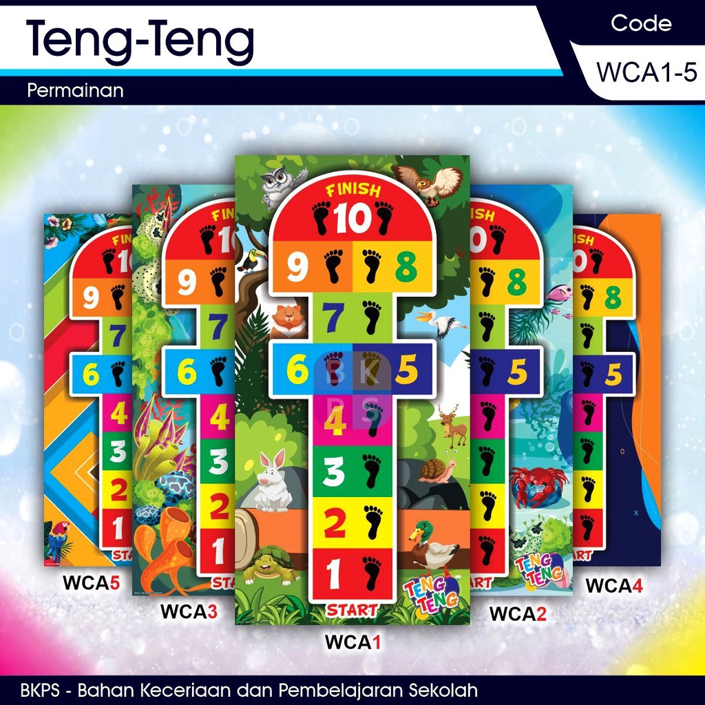 Permainan Teng-teng - WCA1-5 | Shopee Malaysia