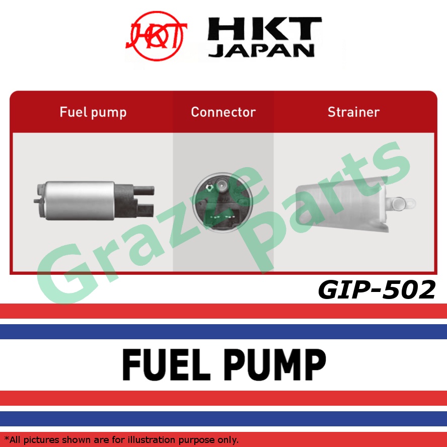HKT 100% Made In Japan Electric Fuel Pump Motor In Tank GIP-502 Toyota ...
