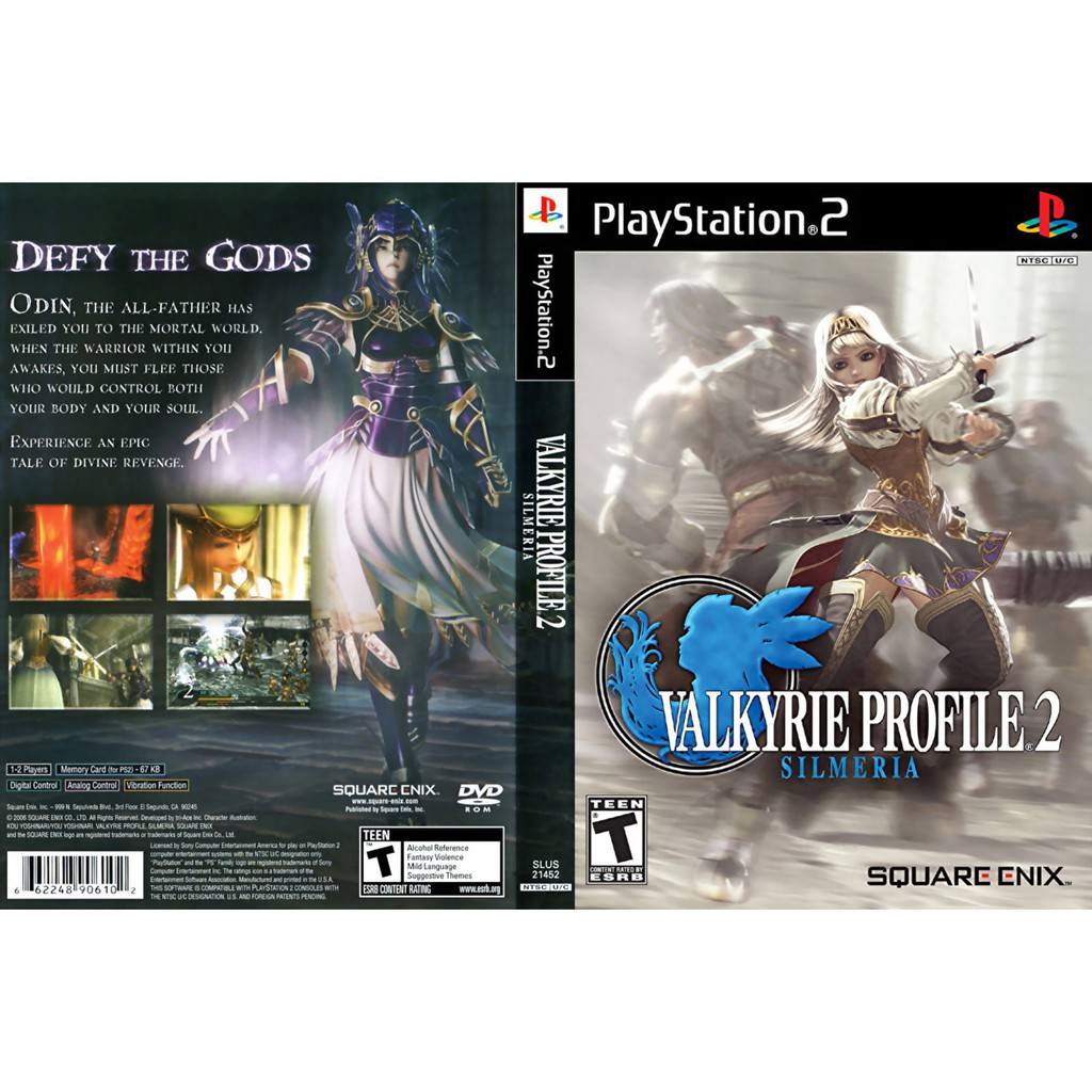 🔥PS2 CD DVD Games🔥 Valkyrie Profile 2 Silmeria (DVD Games) | Shopee ...
