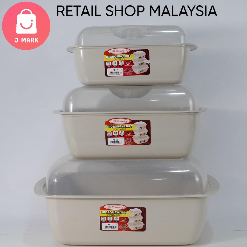 Betterware Microwave Safe Container / Food Container Bekas Makanan ...