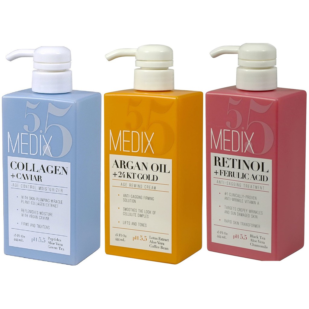 Medix 5.5 Retinol Cream with Ferulic Acid Anti-Sagging Treatment | Argan Oil Cream | Vitamin C ...