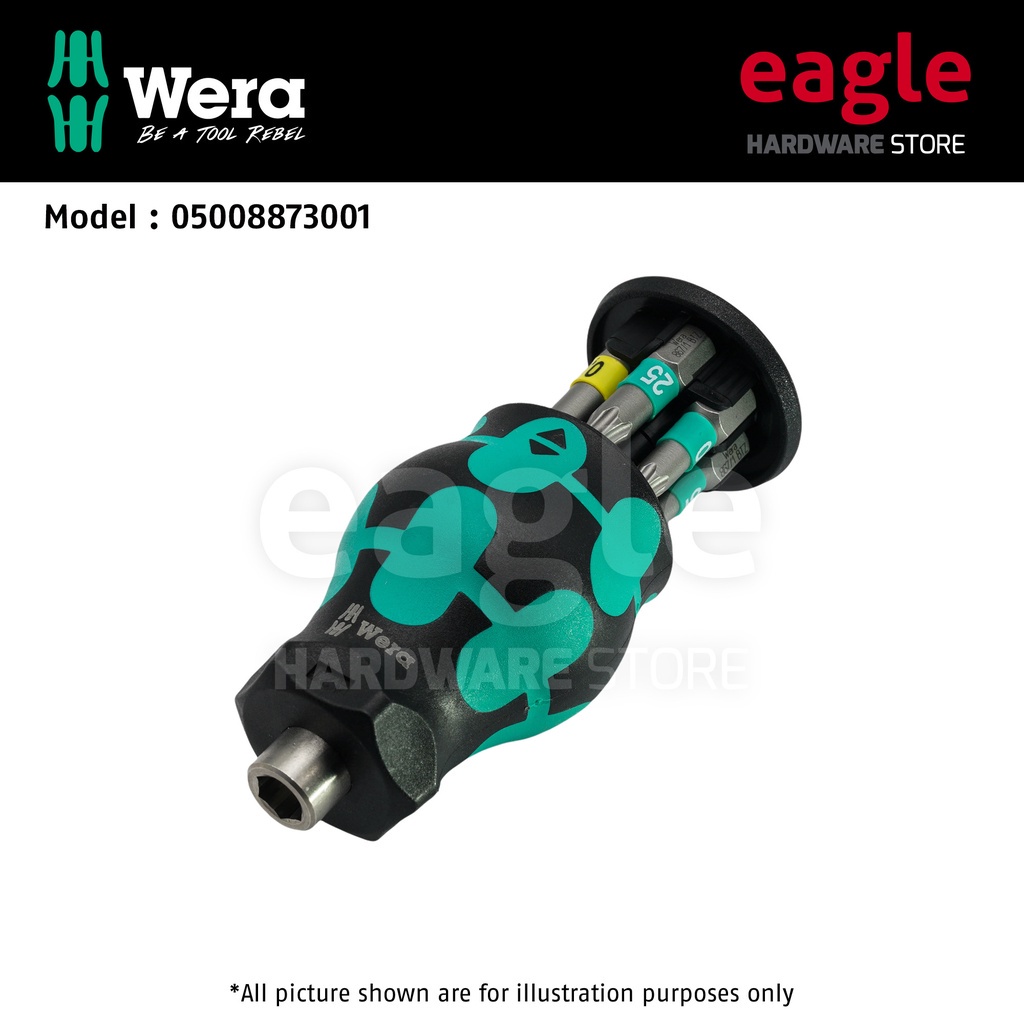 Wera Kraftform Kompakt Stubby Magazine 1 ( 05008873001 ) , Magazine 2 ( 05008874001 ) , Magazine ...
