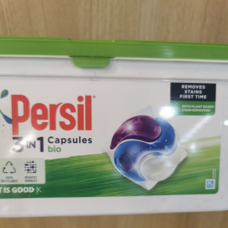 (UK)PERSIL 3 IN 1 LAUNDRY 15 & 26 CAPSULES (Bio / Non Bio / Colour ...