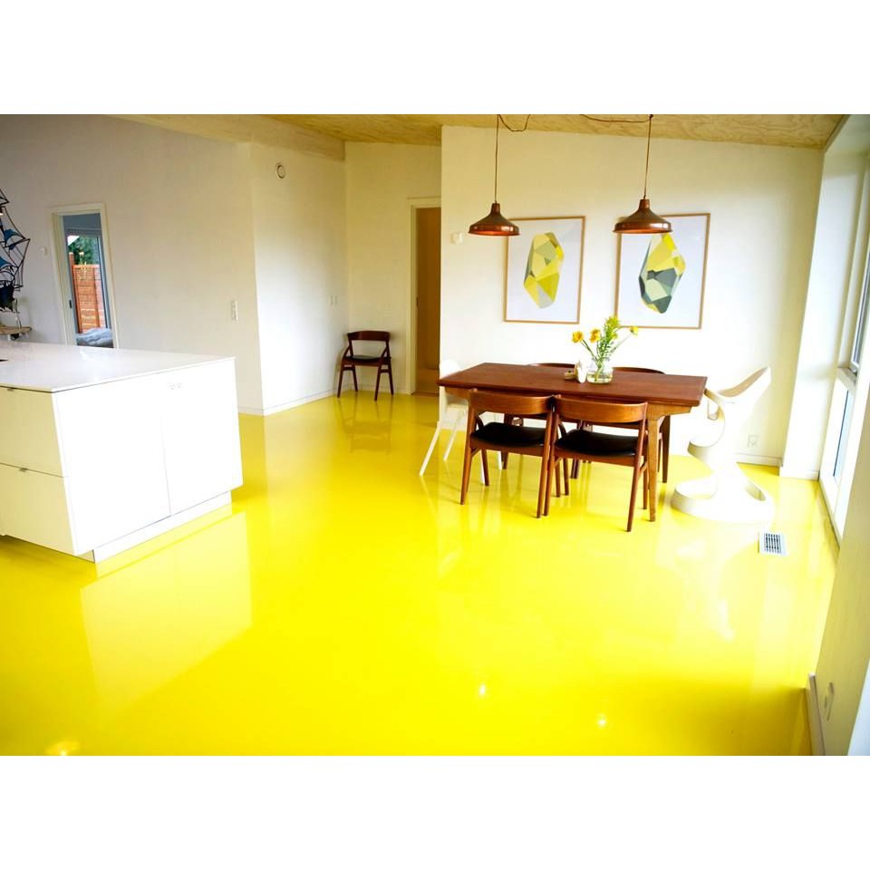 SUNRISE YELLOW HE6669 EPOXY PAINT ( HEAVY DUTY BRAND ) 1L / HIGH ...