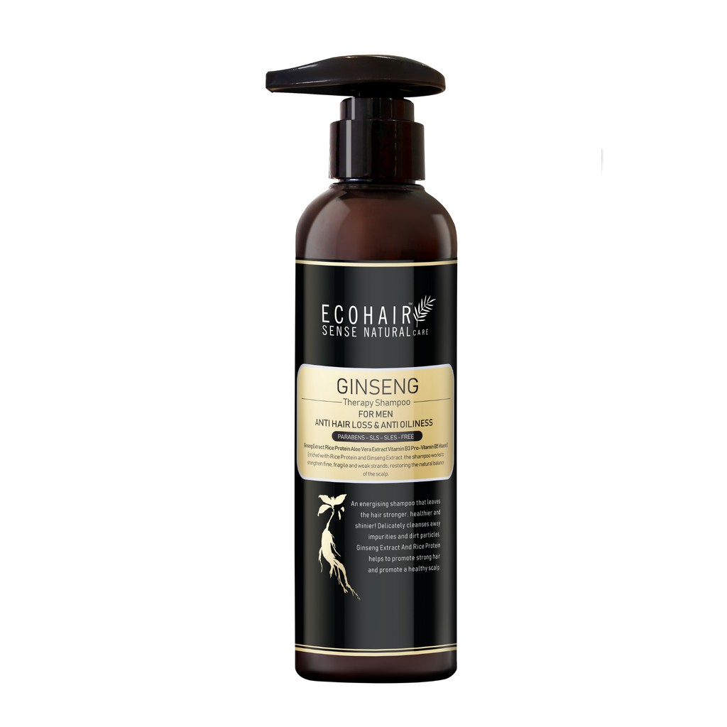 Ecohair sense natural 人参洗发露 280ML | Shopee Malaysia