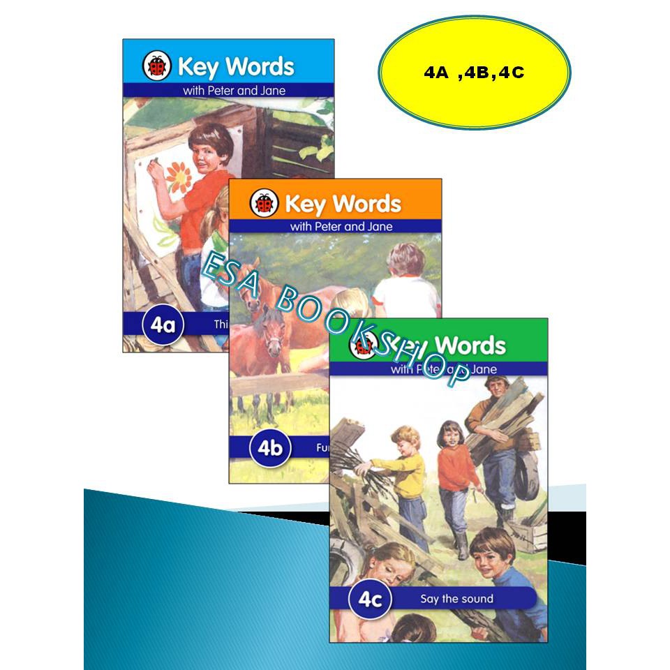 (ESA)KEY WORDS WITH PETER AND JANE (1a~12a) | Shopee Malaysia
