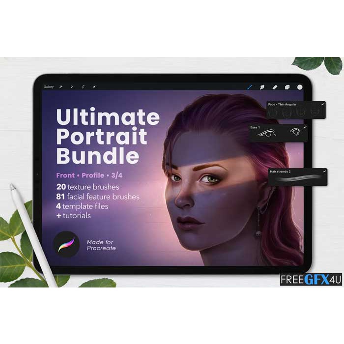 Ultimate Procreate Portrait Bundle[windows] | Shopee Malaysia