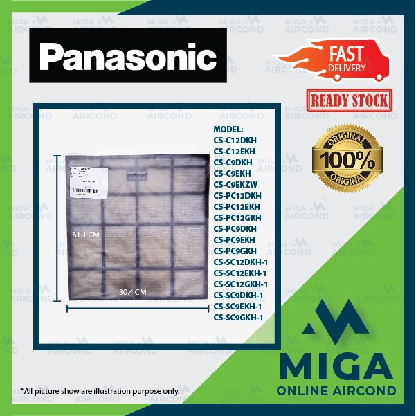 [ORIGINAL/GENUINE 2 PCS] PANASONIC WALL MOUNTED AIRCOND INDOOR AIR ...