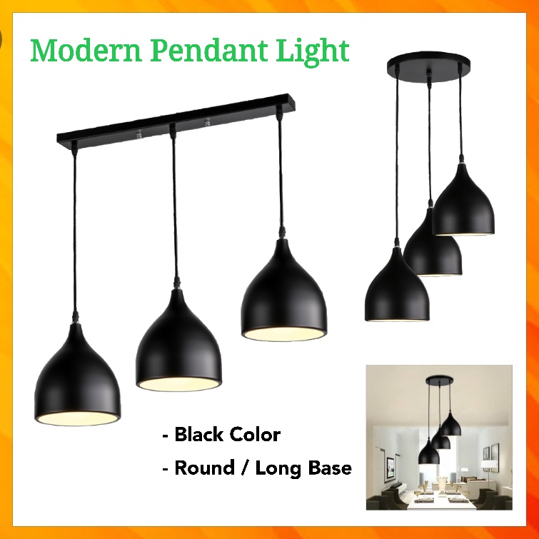 Dining Pendant Light Modern Design Lampu Siling Hanging Lamp Decorative ...