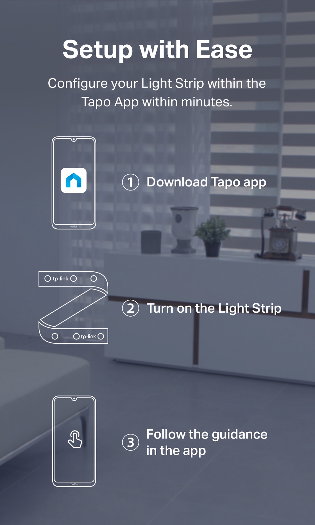 TP-Link Apple HomeKit LED Smart Wi-Fi 5M 16 Million-Colors RGB Fluid ...
