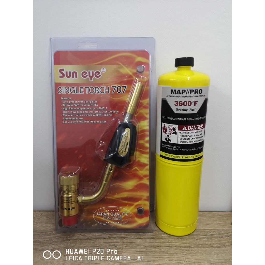 [PROMOTION] SINGLE TORCH with Mapp Gas SET | Shopee Malaysia