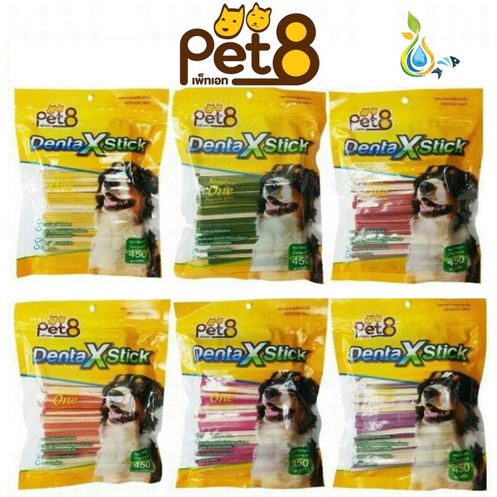 $ OFFER $ Pet8 DentaXstick Dog Treats 450g (Denta x stick)(Dentastix ...