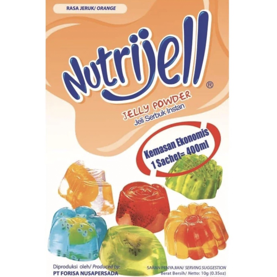 Nutrijell jelly powder jelly ball 1box 12 sachets | Shopee Malaysia