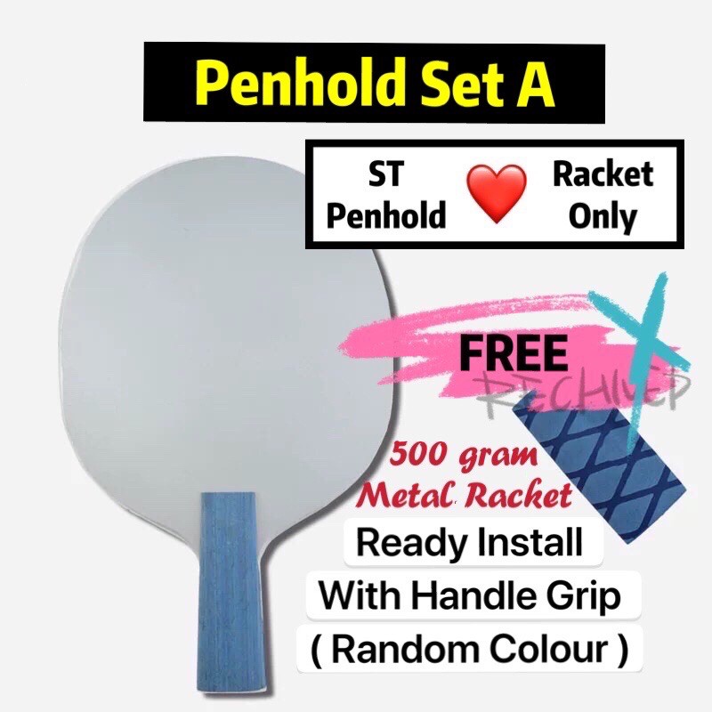 {Ready Stock} 2nd Generation Table tennis Metal Racket Ping Pong ...