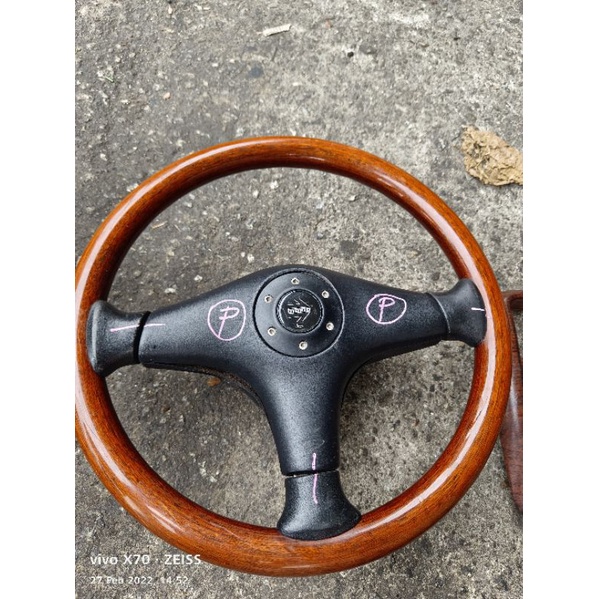 DAIHATSU MIRA L5 WALNUT STEERING MOMO FOR KELISA KENARI KANCIL | Shopee ...