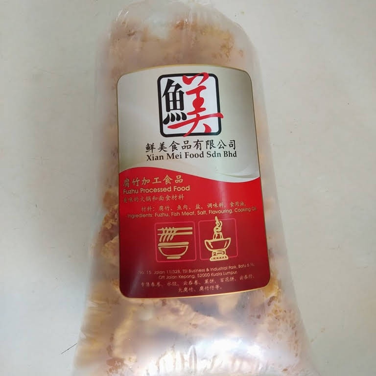 Xian Mei Fried Beancurd Skin/Fuzuk 鲜美腐竹 - 50pcs | Shopee Malaysia