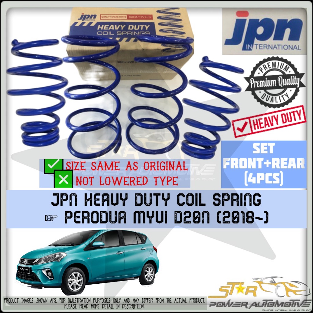 JPN INTERNATIONAL Perodua Myvi D20N (2018~) Heavy Duty Original Coil ...