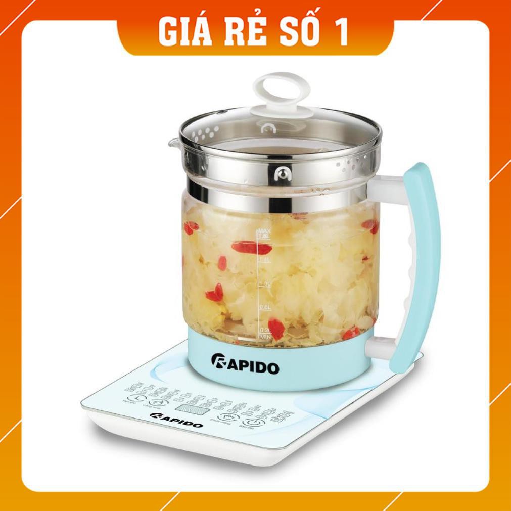 Rapido Multifunctional Glass Electric Kettle with 24 Automatic Cooking ...