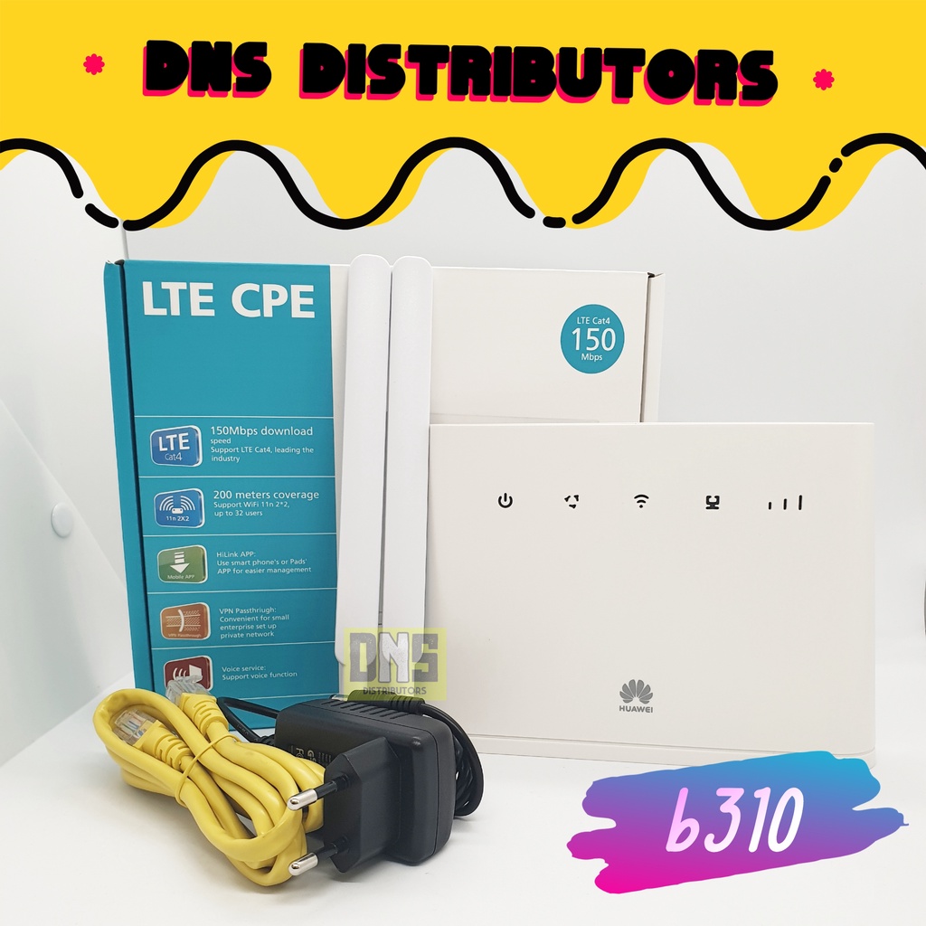 MOD Modem HUAWEI B310 B315 Unlimited Data Home Router 4G LTE All Operator Bypass Hotspot Limit ...