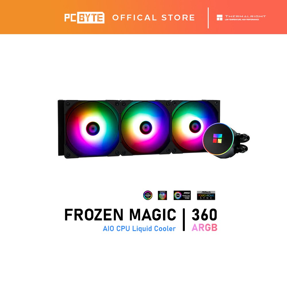 Thermalright Frozen Magic 360 ARGB AIO Liquid CPU Cooler | Shopee Malaysia