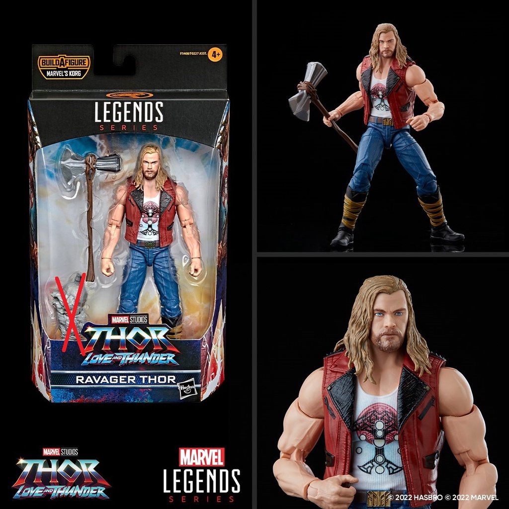 Marvel Legends Thor Love & Thunder 6"inch Ravager Thor | Shopee Malaysia