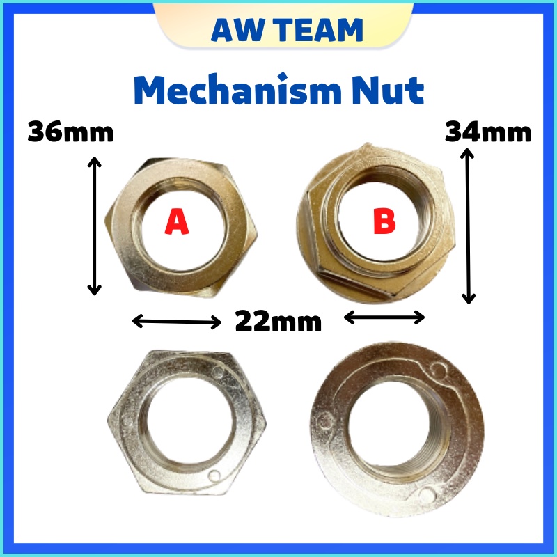 Mechanism Nut Washing Machine Gear box Mesin Basuh | Shopee Malaysia