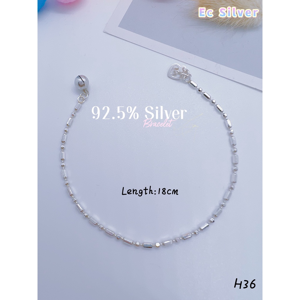 Silver 925 (H36) Gelang Tangan / Bracelet | Shopee Malaysia