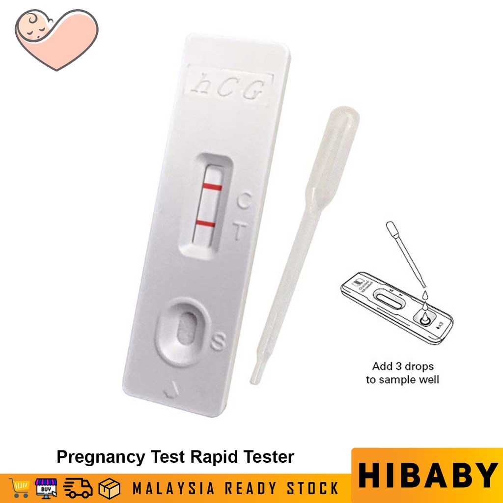 HIBABY UPT Urine Pregnancy Test Strips Early One-Step Pregnancy Test ...