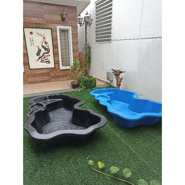 Landscape Koi Pond - Fiberglass Tank L6'xW3.5'xH1'(180x95x30)cm - AKT ...