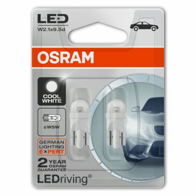 ORIGINAL Osram T10 W5W Cool White LED 4090 6000K 12V | Shopee Malaysia