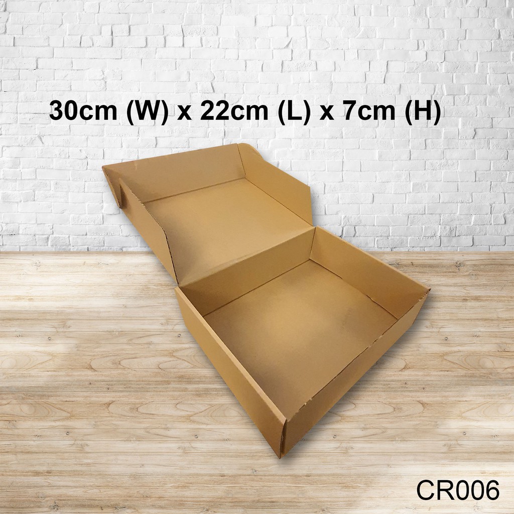 300x220x70 Storage Box | Courier Box | Brown Kraft Box | Hard Brown Box ...