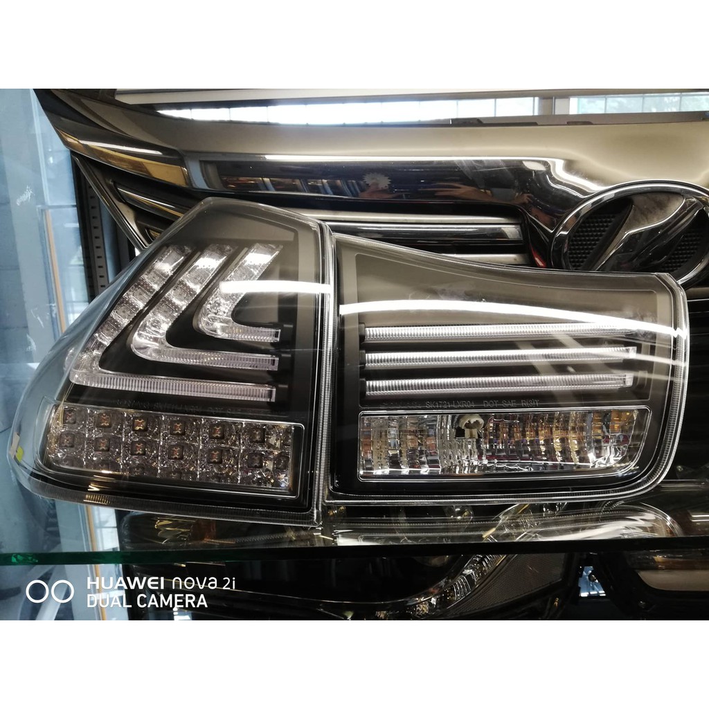 Toyota harrier Tail lamp / Lexus rx330 tail lamp LED with L bar ...