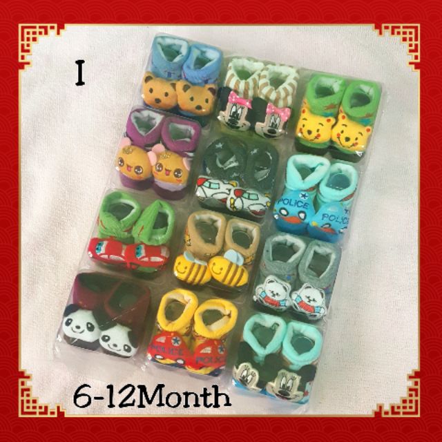 Stokin 3D Baby 6-12m (Set I) | Shopee Malaysia