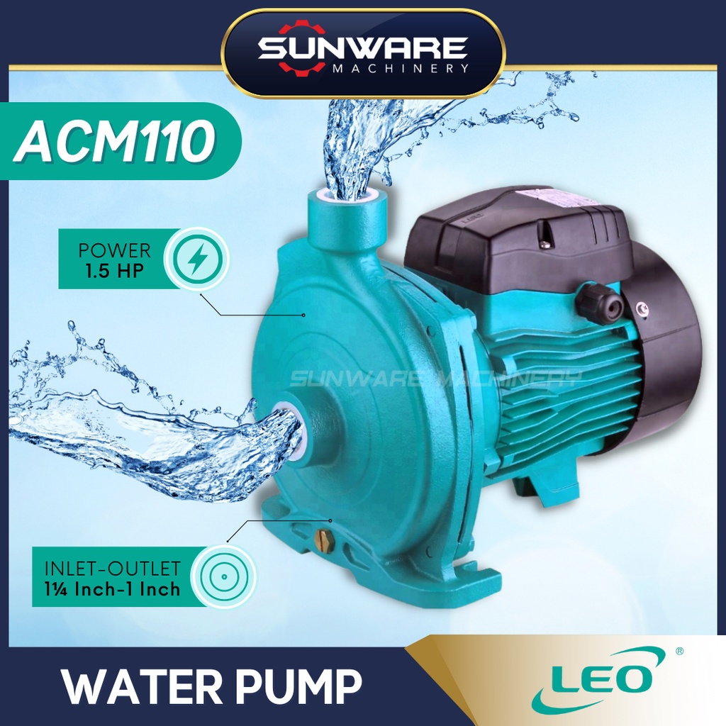 LEO ACm110 Centrifugal Water Pump Pam Air Fertigasi | Shopee Malaysia
