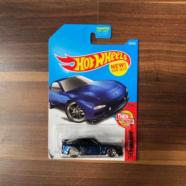 Hot Wheels mazda rx7 blue 1995 USA Card SOFT CORNER | Shopee Malaysia