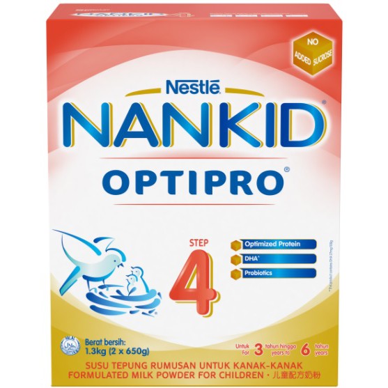Nestle NanKid Optipro 4(1.3kg) -NAN Kid | Shopee Malaysia
