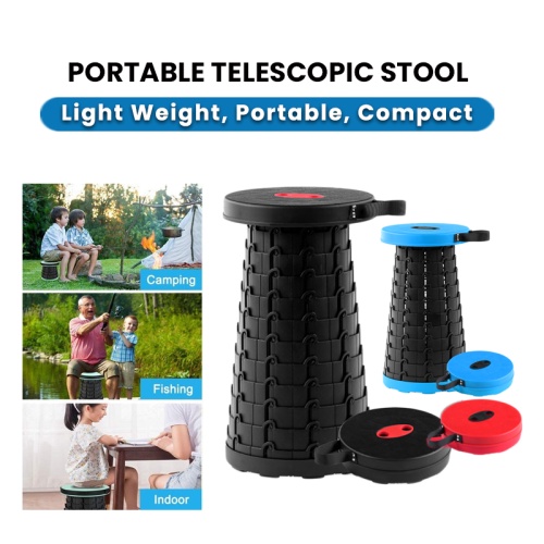 Telescopic Stool Outdoor Retractable Portable Foldable Extendable ...