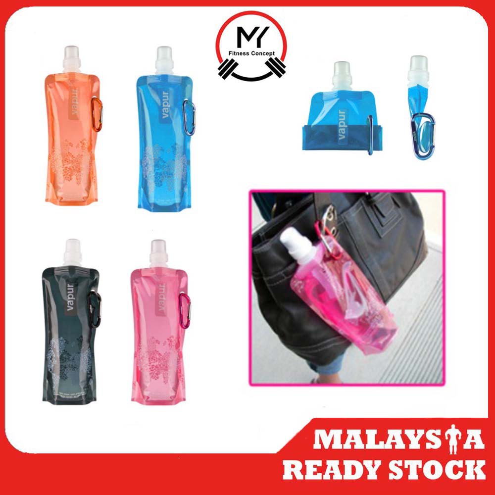 MY Fitness Botol Air Sukan Boleh Digunakan Semula Boleh Dilipat ...