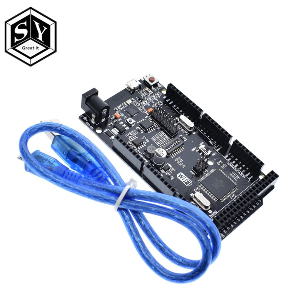 Arduino Mega WiFi R3 ATmega2560+ESP8266 32M Memory USB-TTL CH340G with ...