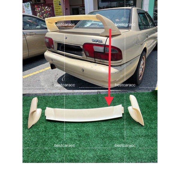 WIRA TYPE R SPOILER ABS SPOILER 3PCS | Shopee Malaysia