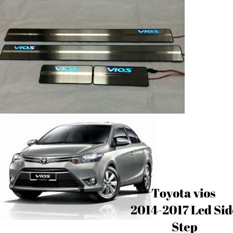 Toyota Vios 2014-2017 Led Side Step | Shopee Malaysia
