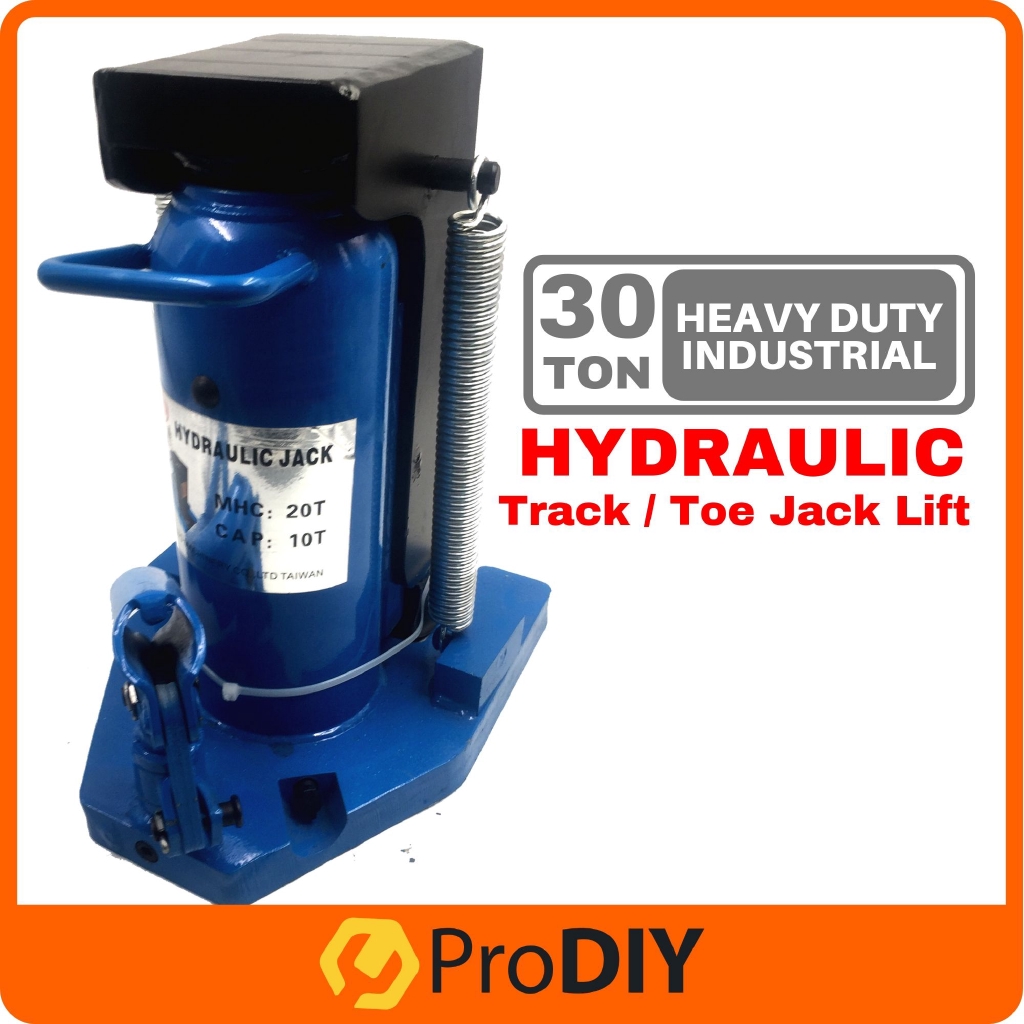 30 Ton Heavy Duty Industrial Hydraulic Track Jack / Toe Jack Lift ...