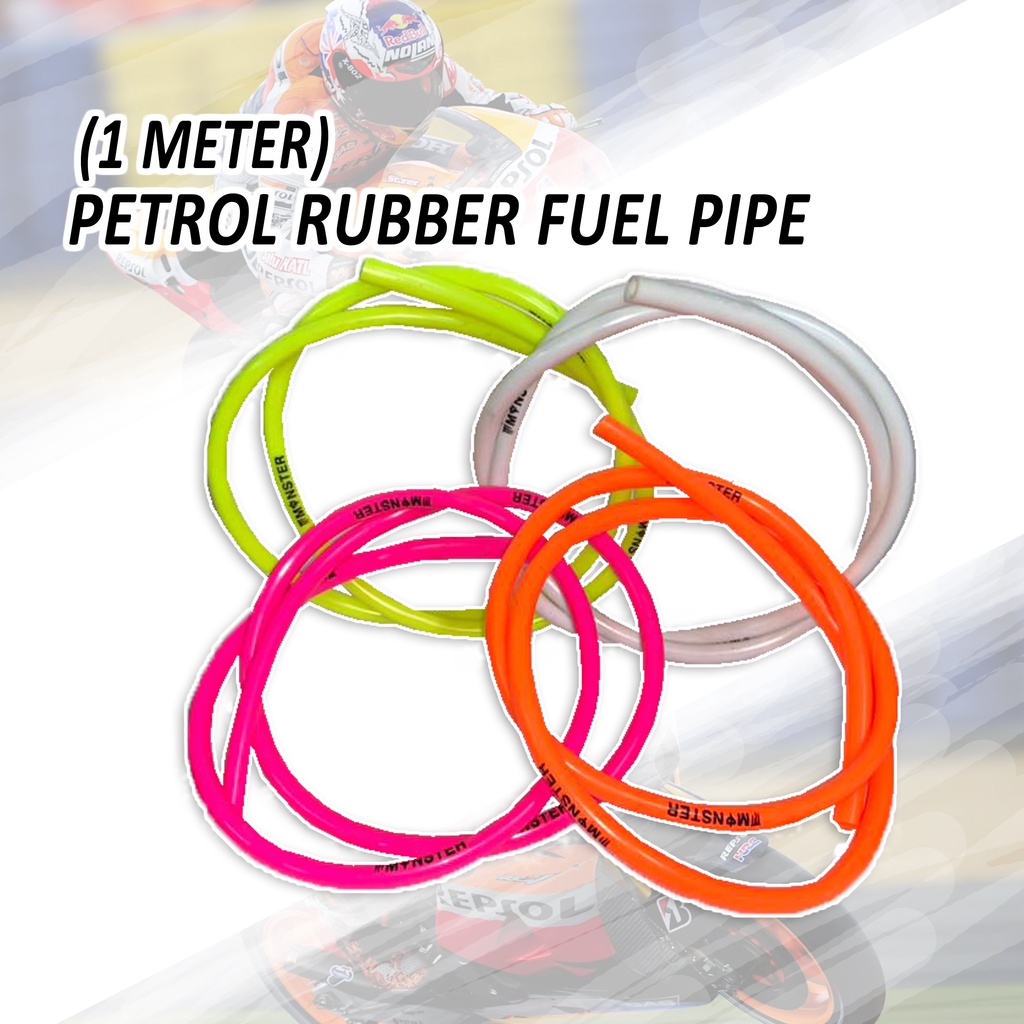 [READY STOCK] PETROL RUBBER FUEL PIPE (1 METER) | Shopee Malaysia