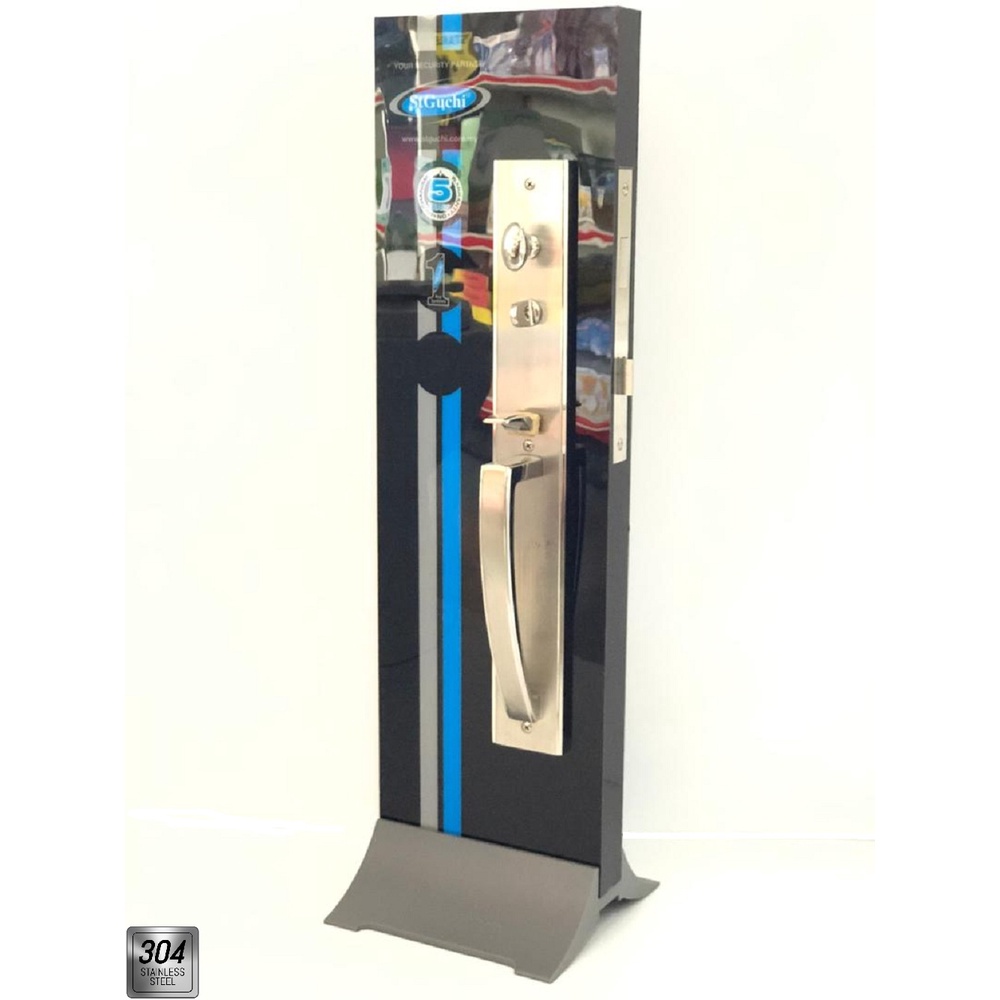 St Guchi Heavy Duty Stainless Steel Mortise Gripset Door Entrance Lock ...