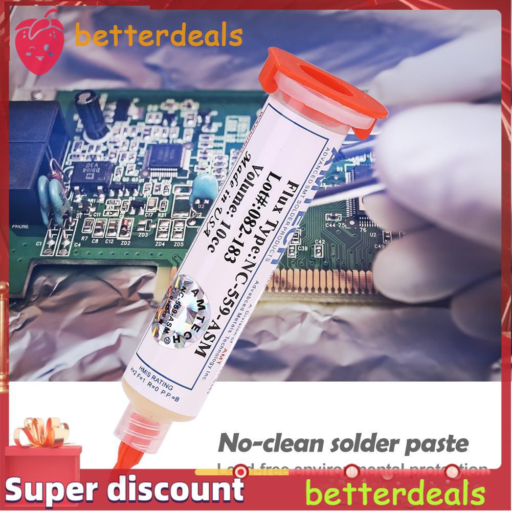better 10cc PCB BGA Reballing Solder Flux Paste for Phone BGA IC Chips ...
